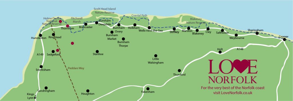 Norfolk Coast Walks & Circular Trails with Maps 2024 - LoveNorfolk