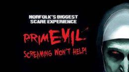 PrimEVIL Norfolk Scares & Screams from October 16th 2025 - LoveNorfolk